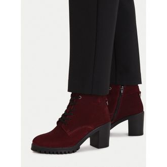 Lasocki Schn&uuml;rschuhe Lasocki CEO-WI23-LUM-02 Dunkelrot