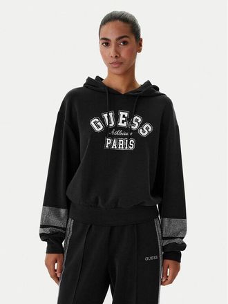 Guess Sweatshirt V6RQ02 KCAY2 Schwarz Regular Fit