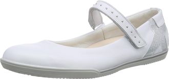 D&auml;umling M&auml;dchen Agata-Amanda Geschlossene Ballerinas, Wei&szlig; (Odissea weiss71)