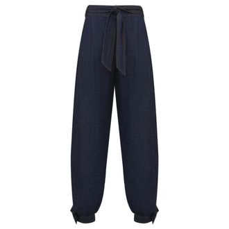 Zimmermann Aster Jeans mit Bindeb&auml;ndern - - Jeans - Damen - Blau - XS