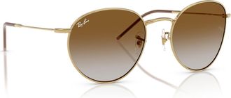 Ray-Ban Sonnenbrillen Ray-Ban Round Reverse 0RBR0103S 001/CB55 Goldfarben