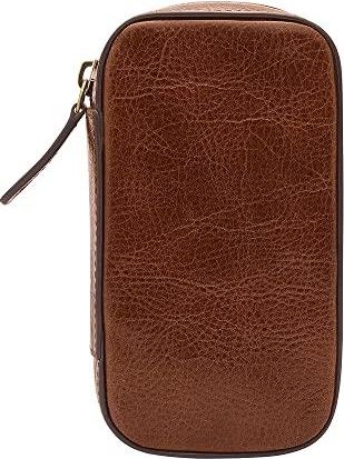 Fossil Idée cadeau pour femme Travel, Eco cuir Etui passeport brun 11.43cm L x.508cm W x 13.97cm H SLG1499200