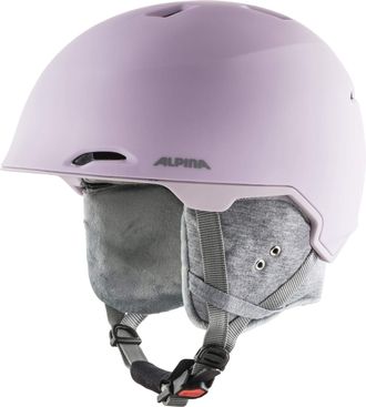 Alpina Alpina MAROI - Sicherer, Bruchfester & Individuell Anpassbarer Skihelm Mit waschbarem Innenfutter Für Erwachsene, Light-Rose matt, 57-61 cm