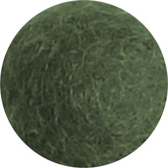 Én Gry & Sif Filzblumen - handgemacht - Kugelblumen Farben (grün, klein (2cm))