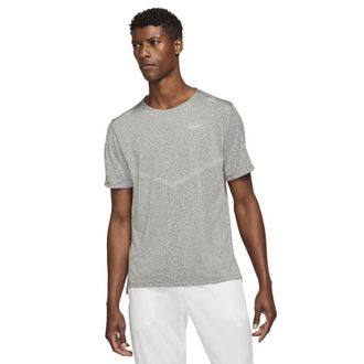 Nike Nike Df Rise 365 Ss T-Shirt Smoke Grey/Htr/Reflective Silv XL
