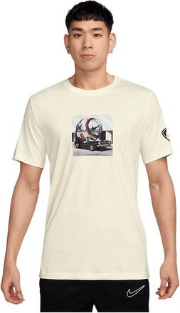 Nike T-Shirt Nike Performance Soccer T-Shirt Weiß Baumwolle