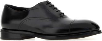 Santoni Cap-Toe Leather Oxford
