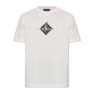 Emporio Armani Herren, Oberteile, Wei&szlig;, SGr&ouml;&szlig;e