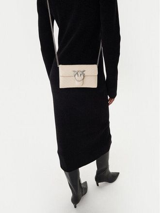 Pinko Handtasche Love One Wallet Light AI 25-26 PLTT 105344 A2JC &Eacute;cru