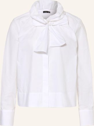 van Laack Van Laack Bluse Vl-Bietas-Sv Mit Abnehmbarer Schluppe weiss