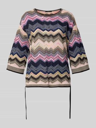 Oui Strickshirt mit 3/4-Arm