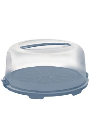 Rotho Tortenglocke Fresh, Kunststoff, rund, 34.5x16.5x35.5 cm, Reach, DIN EN ISO 14001, DIN EN ISO 9001, lebensmittelecht, Tragegriff, Backen, Kuchentranspo