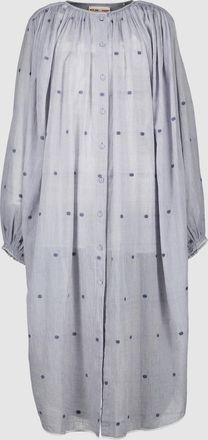 Laurence Bras Robe Mi-Longue Cigar Long New Blue