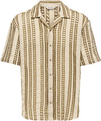 Only & Sons Onsdani Crochet Ss Shirt