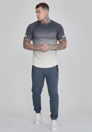 Siksilk Jogger Pants SikSilk Herren Grau Tapered Joggers