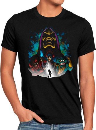 style3 T-Shirt Grayskull Villains he-man skeletor masters of the universe