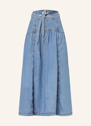 BA&SH Ba&Sh Jeansrock Lonia blau