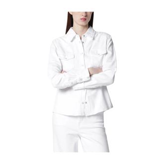 Frame Denim Das klassische Hemd - - Blouses & Shirts - Damen - Wei&szlig; - XS