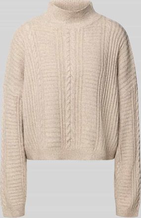 Ichi Strickpullover mit Stehkragen Modell MYLLE