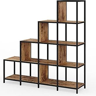 Vicco S&eacute;parateur de pi&egrave;ce Fyrk, Ch&ecirc;ne Rustique/Noir, 120 x 120 cm