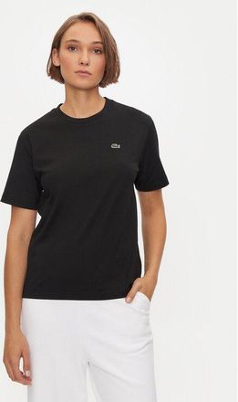Lacoste T-Shirt TF7215 Schwarz Loose Fit