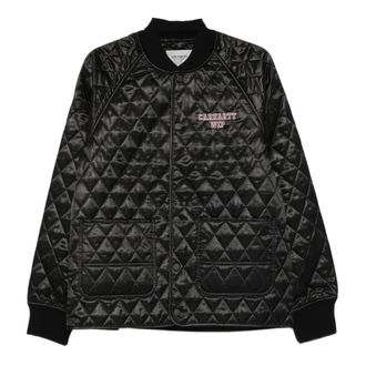 Carhartt Work in Progress Schwarze Alumni Liner Jacke - - Jackets - Herren - Schwarzk - M