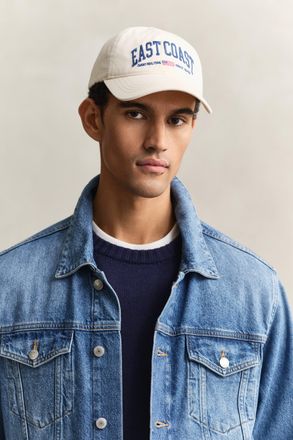 GANT Herren Graphic Cap aus Baumwollcanvas (ONE SIZE) CREAM