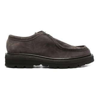 Rolando Sturlini Suede Derby Schuhe - - Shoes - Damen - Braun - 35 EU
