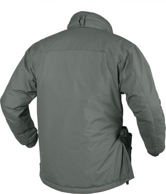 Helikon-Tex Taktische Feldjacke Husky - Outdoor, Einsatz - mit Kapuze, Taschen - Winddichte Outdoorjacke - Alpha Grün - Größe XL