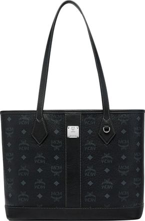 MCM Shopper - Shoppers & Totes Neuer Liz Shopper in Visetos - Gr. unisize - in Schwarz - f&uuml;r Damen