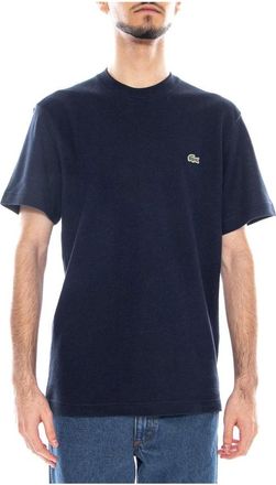 Lacoste Homme, Tops, Bleu, Taille: L/Xl T-Shirt &agrave; col rond