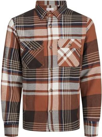 Jack & Jones Jjedarren Surchemise Ls Noos Chemise à Manches Longues, Mocha Bisque, XXL Homme