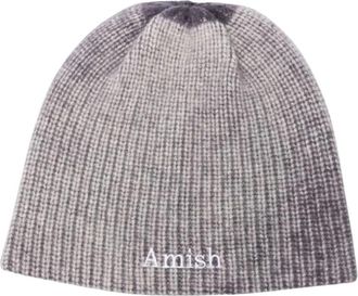 Amish Beanie Rib C0759 - - Accessories - Herren - Grau - ONE SIZE