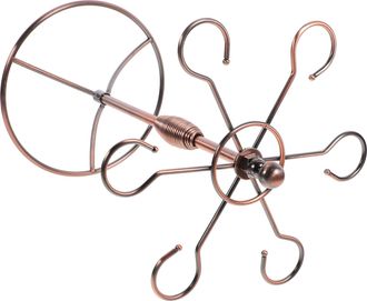 SOLUSTRE Rotweinglas-halter Aus Weinglashalter F&uuml;r Arbeitsplatte Becher-trockengestell H&auml;ngender -weinbecher-halter Freistehendes Weinregal F&uuml;r Stielgl&auml;ser