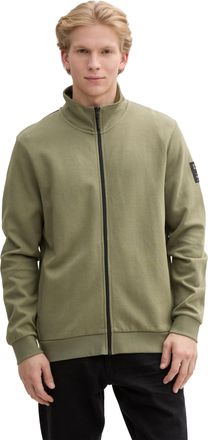 Tom Tailor Herren 1045582 Sweatjacke, 10905-Tree Moss Green, L
