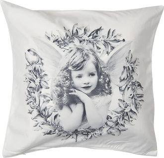 Clayre & Eef KT021.263 Kissenhülle Weiß 45x45 cm