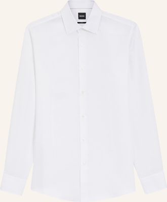 HUGO BOSS Business Hemd H-Hank-K-c1-261 Slim Fit weiss