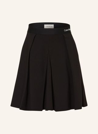 Calvin Klein Faltenrock schwarz