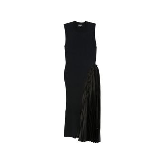 Emporio Armani Knitted Kleider - - Dresses - Damen - Schwarzk - S