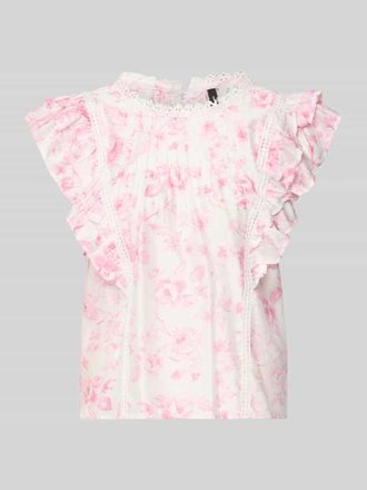 Vero Moda Regular Fit T-Shirt aus Viskose-Mix Modell BLISS