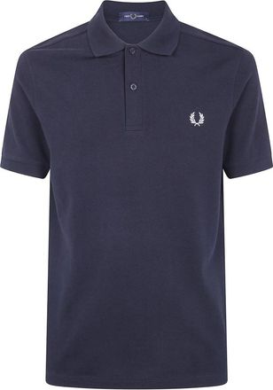 Fred Perry Homme, Tops, Bleu, Taille: XL Polo Classique en Piqu&eacute;