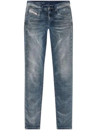 Diesel jean 2019 D-Strukt &agrave; coupe slim - Bleu