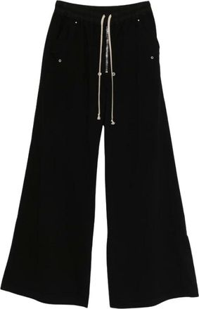 Rick Owens Homme, Pantalons, Noir, Taille: L Pantalon Large &agrave; Cordon de Serrage