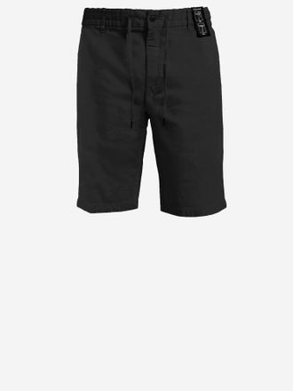HUGO BOSS Mens Pants Stretch Cotton Black Short