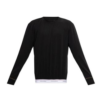 Dsquared2 Homme, Tops, Noir, Taille: S T-shirt &agrave; manches longues