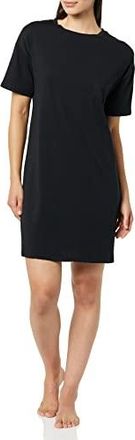 Amazon Essentials Chemise de nuit en jersey tricoté - couleurs abandonnées Femme, Noir, XXL Grande taille