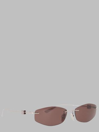 Balenciaga A000UX_T00052210 Sunglasses - Brown