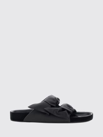 Isabel Marant Flache Ledersandalen Lennyo mit dekorativem Knoten