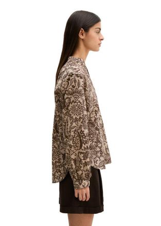 Marc O'Polo Langarmbluse aus bedrucktem Baumwoll-Voile