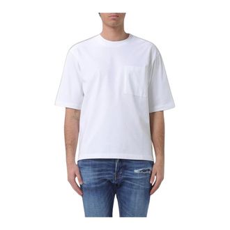 Dsquared2 Pocket Loose Fit T-Shirt - - Tops - Herren - Wei&szlig; - M